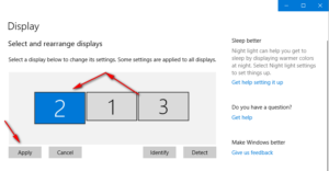 How to change direction of the extended monitors in Windows 10 – Tomasz ...