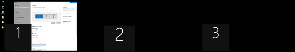 How to change direction of the extended monitors in Windows 10 – Tomasz ...
